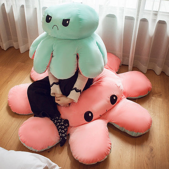 Giant Reversible Octopus Plush by Octoplush | Mega Octoplush - 50% Off